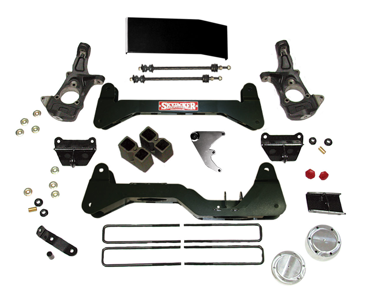 C9661K-NSP-N - 6 in. Suspension Lift Kit with Nitro Shocks - Skyjacker ...