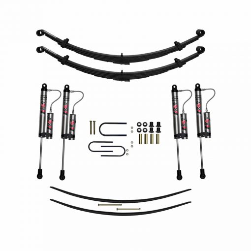 D400CDAK - 4 in. Suspension Lift Kit with Front Leaf Springs and Rear ...