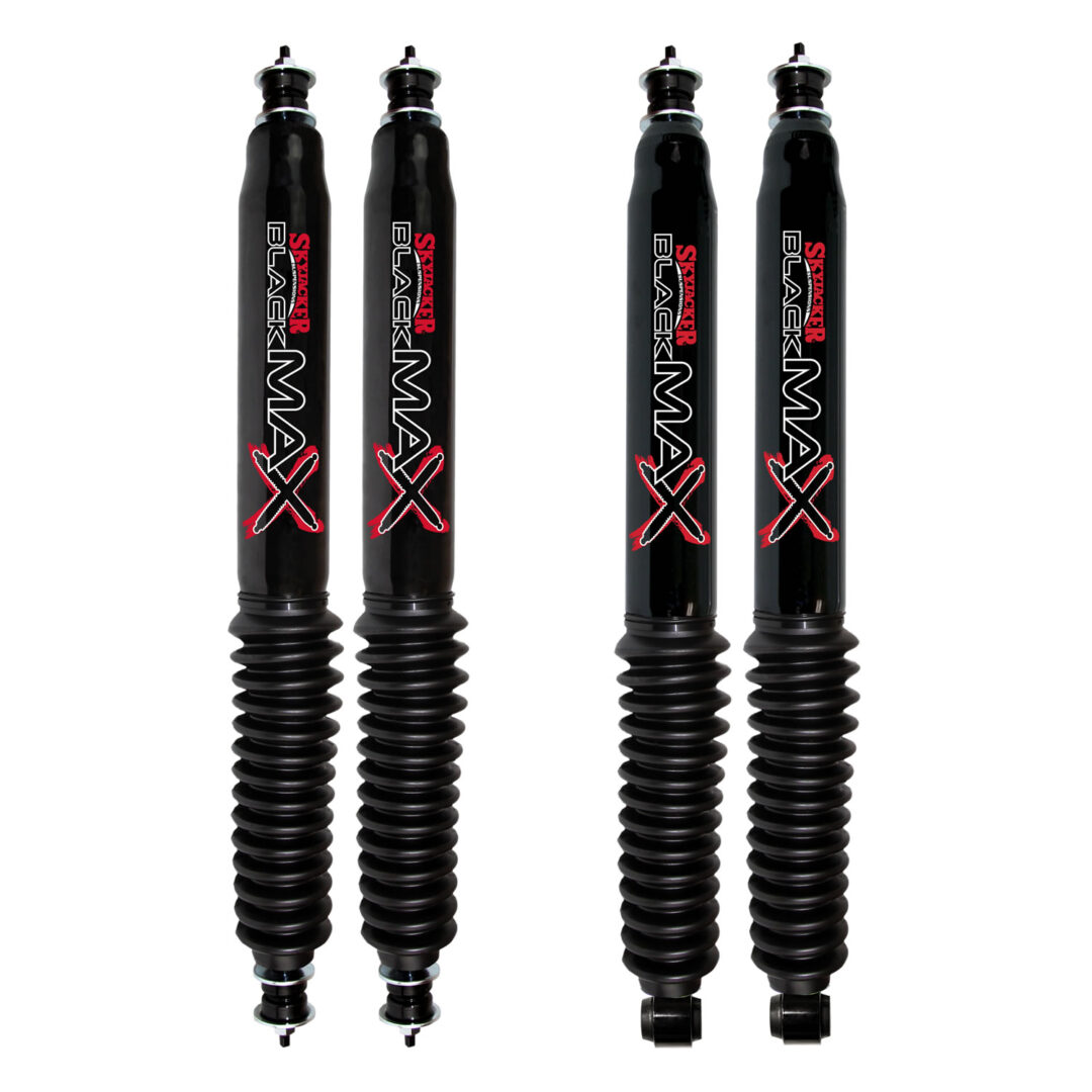 B8514-B8556 - Black MAX Twin Tube Hydraulic Shocks with Black Boots ...
